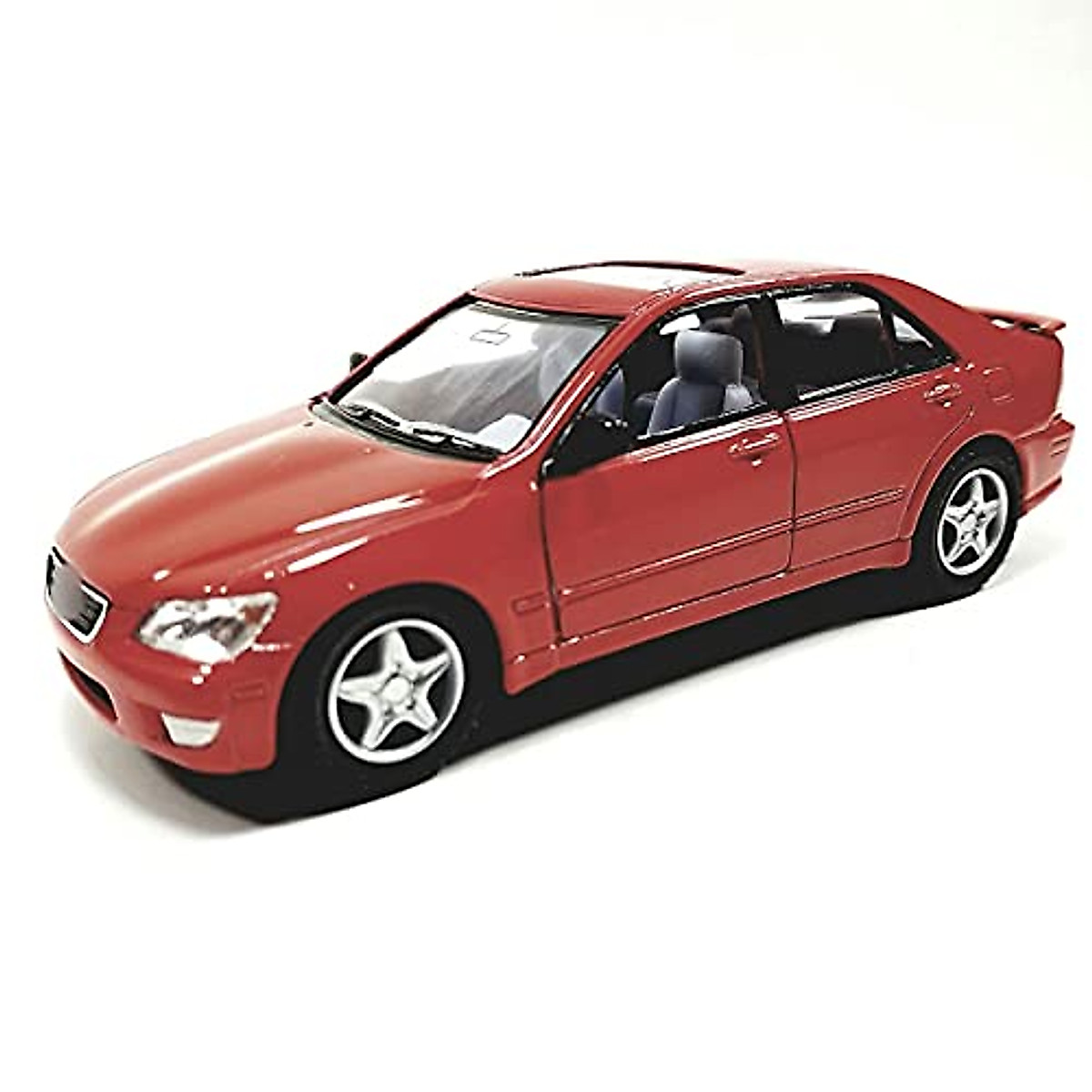 Kinsmart Lexus IS300 Fire Red Hardtop with Sunroof 1/36 Scale Diecast Car