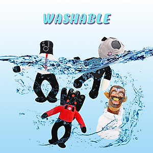 OVITTAC 4PCS Skibidi Toilet Toy Plush,Speakerman Plush,Cameraman Plush 11.3in Stuffed Animal Plushie Doll Toys Gift for Kids Fans Collectors Aldults Gift