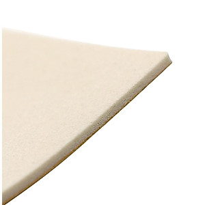 Teak Tuning 2PK Prolific Foam Grip Tape, Cream Edition (1mm Thick) - Adhesive Backing - Extra Soft, Professional Quality Foam - Optimal Control - 110mm x 35mm - Includes File for Clean Application