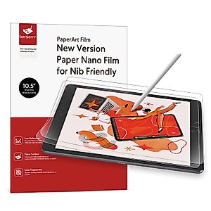 BERSEM 2 pack Paper Screen Protector Designed for Fire HD 10 2021/Fire HD 10 Plus/Fire HD 10 Kids/Fire HD 10 Kids Pro Tablet 2021 Released 10.1 Inch (11th Generation, 2021 Released),Anti-Glare Paper film