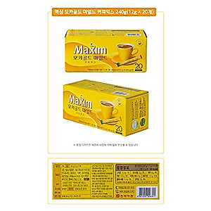 Maxim Mocha Gold Korean Instant Coffee 20 Sticks
