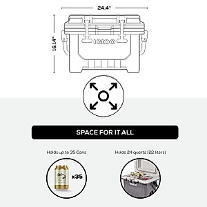 Igloo 24 Qt Gray IMX