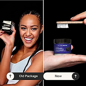 Active Wow Teeth Whitening Charcoal Powder Natural