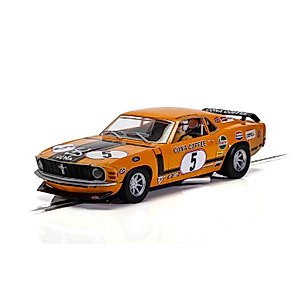 Scalextric Ford Mustang Boss 302 Martin Birrane #5 1:32 Slot Race Car C4176