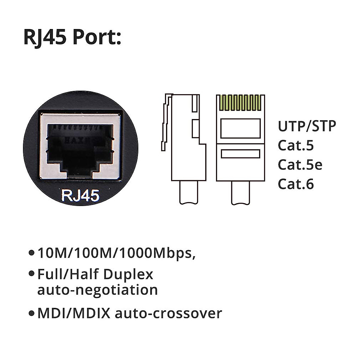 a Pair of Gigabit Ethernet Bidi Media Converter, SingleMode Single LC Fiber to Ethernet RJ45 Converter for 10/100/1000Base-Tx to 1000Base-LX, UL Certified, up to 20-km