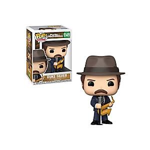 Funko POP Pop! TV: Parks and Rec - Duke Silver, Multicolor, 3.75 inches, 56167
