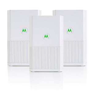 Motorola MH7023 | WiFi Mesh System (3-Pack) | Replaces Router + Extender | Easy Setup, Network Protection, Parental Controls | AC2200 WiFi Speed | up to 5000 sq ft