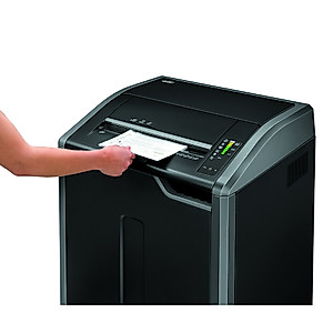 Fellowes Powershred 485Ci 100% Jam Proof Commercial Grade 30-Sheet Cross-Cut Paper Shredder, TAA Compliant (38485)
