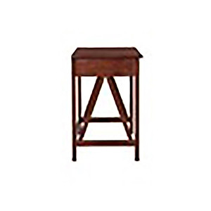 BOWERY HILL 1-Drawer Transitional Wood Desk in Antique Tobacco