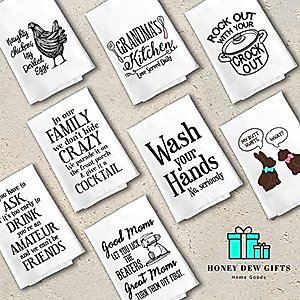 Honey Dew Gifts Funny Towels, All You Need is Love and a German Shepherd Kitchen Towel, Dish Towel, Kitchen Decor, Pet and Dog Lovers Kitchen Towel, 27 inch by 27 inch Cotton Flour Sack Towel