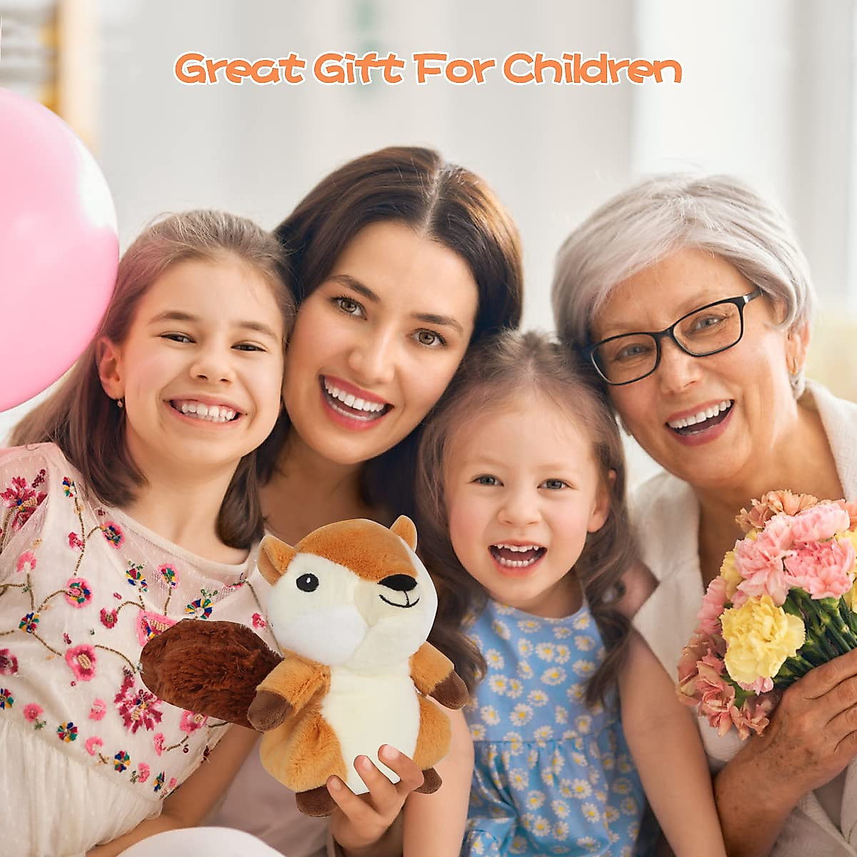 XYH Toddler Toys Talking Hamster Repeats What You Say, Electronic Pet Talking Plush Toy, Ideal for Kids, Also Gift of Christmas.