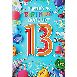 Greeting Card There's No 13 Year Old Quite Like You - Happy 13th Birthday Thirteen