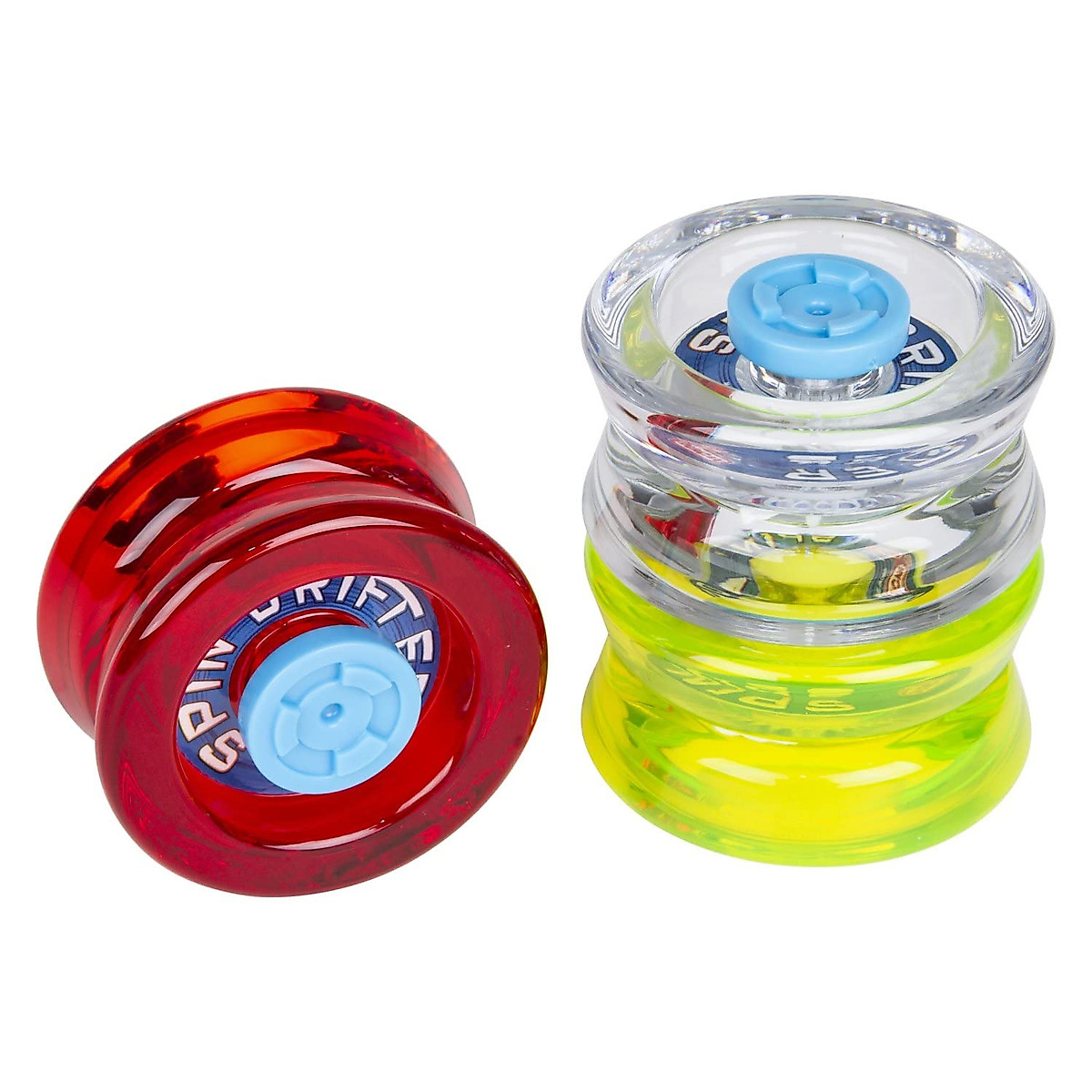 Duncan Toys Spin Drifter Yo-Yo, Side-Spinning Yo-Yo, Beginner to Advanced, Red, 1 Yo-Yo