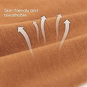 BQUBO Newborn Baby Hats Mittens Set for Boys Girls Hospital Hat Beanie Bear Ears Infant Caps Baby Cotton Gloves No Scratch Mittens for 0-6 Months