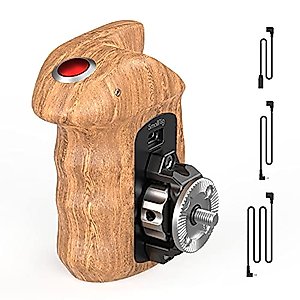SmallRig Rosette Side Handle with Record Start / Stop Remote Trigger for Sony Cameras , for Panasonic Cameras , for Fujifilm Cameras ,for Z CAM Cameras 3324