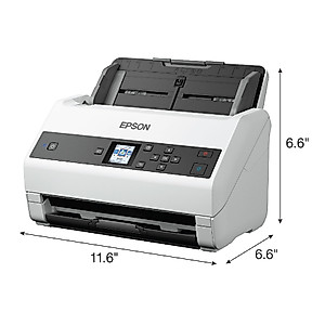 Epson Workforce DS-970 Sheetfed Scanner - 600 dpi Optical,White