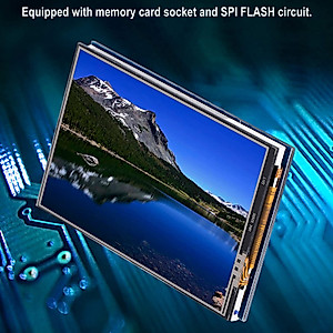 3.5" TFT LCD Screen Module, 480x320 TFT LCD Display Module for Arduino for MEGA 2560 Board (with Touch Panel)