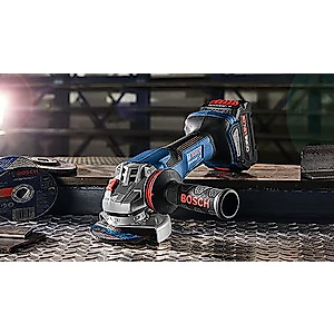 BOSCH GWS18V-13PB14 PROFACTOR™ 18V 5 – 6 In. Angle Grinder with Paddle Switch with (1) CORE18V® 8 Ah High Power Battery