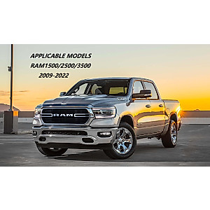 Tailgate Assist for Dodge Ram: Truck Tailgate Assist for DZ43301 Dodge Ram 3500 2500 1500 Accessories Ram 1500 Tailgate Assist for 2009 2010 2011 2012 2013 2014 2015 2016 2017 2018 2019 2020 2021 2022