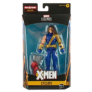 Marvel Hasbro Legends Series 6-inch Scale Action Figure Toy ’s Cyclops, Premium Design, 1 Figure, and 1 Build-A-Figure Part