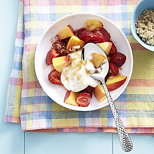 E-far Stainless Steel Kids Spoons, 6-Piece Toddlers Spoons Safe for Preschooler/Children, Hammered Adult look & Small Size, Rust Free & Dishwasher Safe