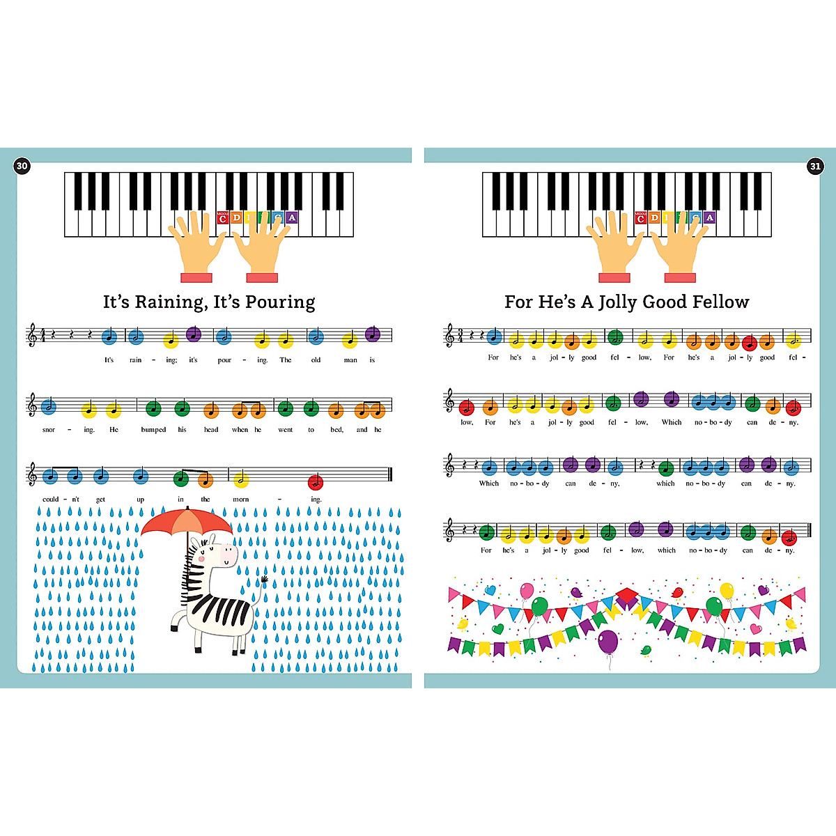 Play It! Children's Songs: A Superfast Way to Learn Awesome Songs on Your Piano or Keyboard