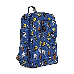 JuJuBe New! MiniBe - STAR WARS™ Galaxy of Rivals, Small Baby Diaper Backpack, Travel Bag for Baby Boy or Baby Girl, Lightweight Backpack for Baby Essentials, Baby Bottles, Diapers, Pacifiers