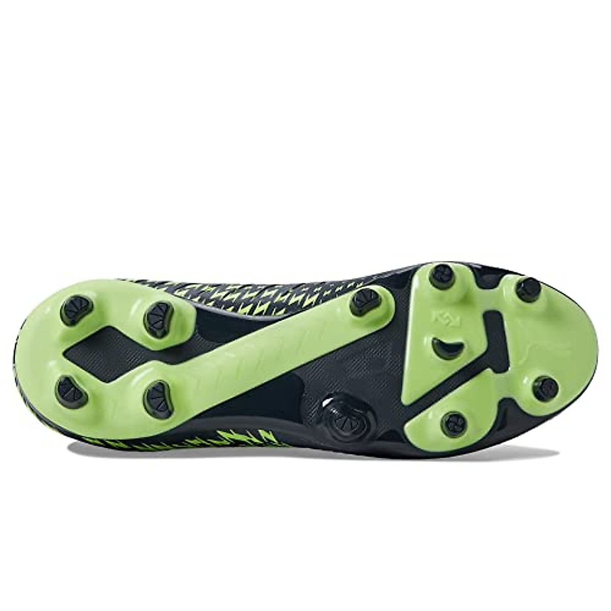 PUMA Women's FUTURE Z 4.4 FIRM GROUND/ARTIFICIAL GROUND Soccer Cleat, Parisian Night-Fizzy Light-Pistachio, 6.5