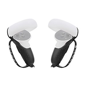 AMVR Touch Controller Grip Cover, for Meta/Oculus Quest, Quest 2 or Rift S Accessories,with Anti-Throw Straps and Handle Protective Sleeve,Made of Premium Material, Comfortable Feel, Easy Installation