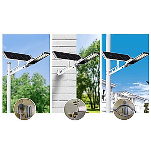 Super Bright Solar Light Dusk to Dawn Solar Street Light Country Home Outdoor Garden Light Outdoor Waterproof Wall Light with Remote Control-500w