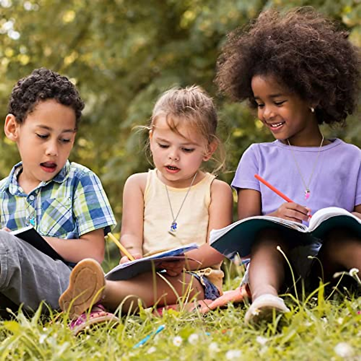 3Pcs Best Friends Necklace for Girls Bff Pendant Necklace for 3 Half Broken Heart Friendship Necklace Birthday Gift (B: friendship necklace for 3)