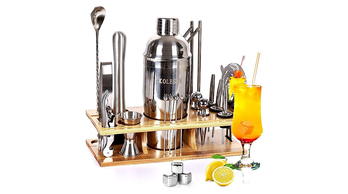 Complete 26-Piece Bartender Kit for Every Home