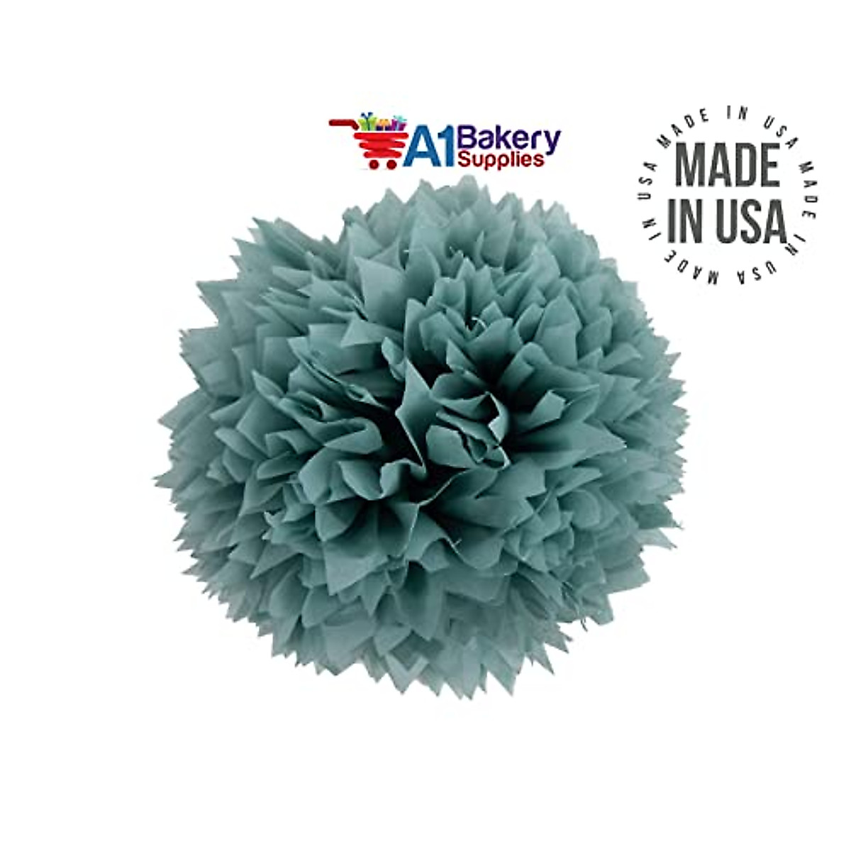 Blue Haze Tissue Paper 15x20" 100pk A1BakerySupplies® Premium High Quality Gift Wrap Tissue Paper Made in USA