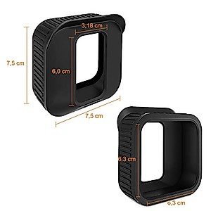 Fintie Silicone Skin for Blink XT2/XT Camera - [3 Pack] Premium Silicone Weather Resistant Protective Case Cover for Blink XT2 & XT Home Security Indoor Outdoor Camera - Black