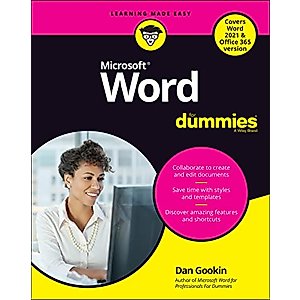 Word For Dummies (For Dummies (Computer/Tech))