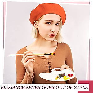 20 Pieces Wool Berets for Women French Beret Multicolored Painters Hat Winter Artist Beret Hat for Women Girls Men Party Indoor Outdoor