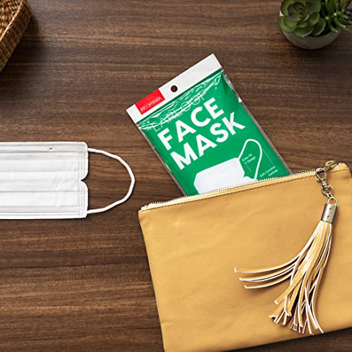 IRIS USA EZFM-L7 Disposable Earloop Face Resealable