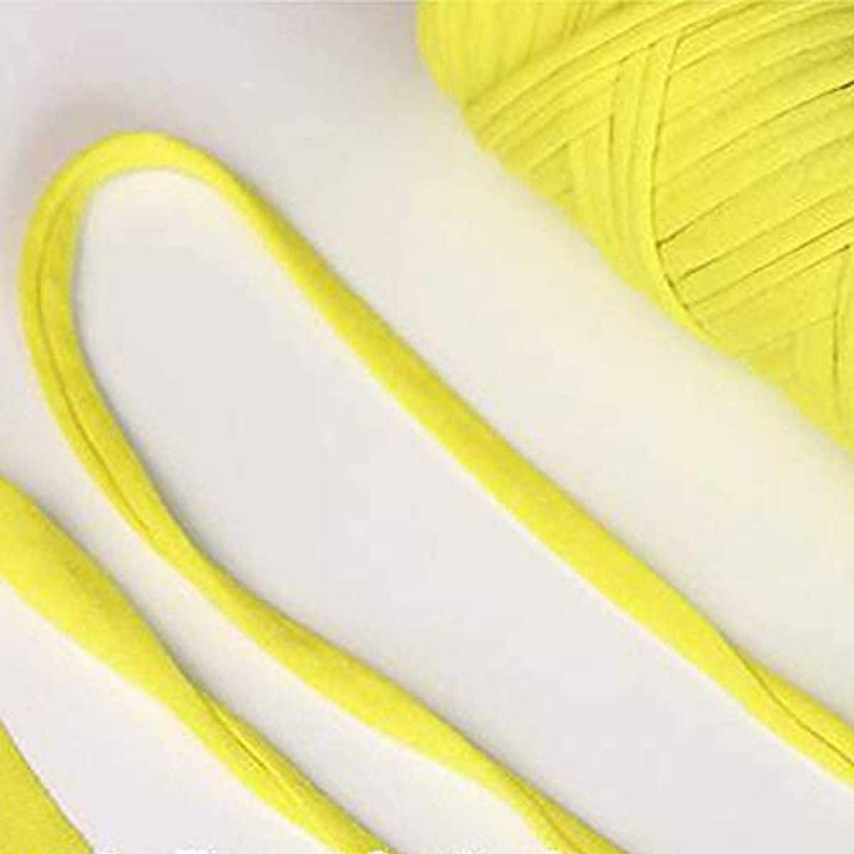 200g Art-Yarn T-Shirt Yarn Crochet Yarn Fabric Knitting Yarn Chunky Yarn Spaghetti Yarn Macrame Cotton Yarn Home Decor DIY Yarn (Color : Royal Blue)