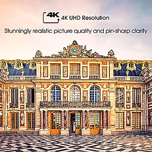 Hisense ULED 4K Premium 75U6G Quantum Dot QLED Series 75-Inch Android 4K Smart TV with Alexa Compatibility, 600-nit HDR10+, Dolby Vision & Atmos, Voice Remote (2021 Model)