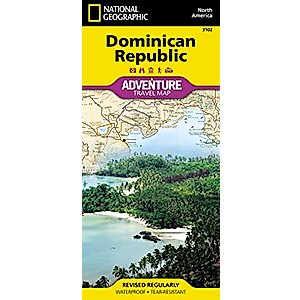 Dominican Republic Map (National Geographic Adventure Map, 3102)