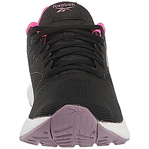Reebok Women's Runner 5.0 Running Shoe, Black/Pure Grey/Infused Lilac, 7.5