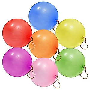 UMUACCAN Punch Balloons 30 Pcs,Punching Balloon Heavy Duty Party Favors for Kids,Bounce Balloons with Rubber Band Handle for Birthday Party,Wedding, Fun