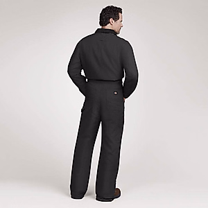 Dickies Men's Premium Insulated Duck Coverall, Black, S - Regular