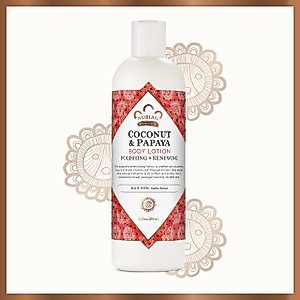 Nubian Heritage Body Lotion Coconut and Papaya For Dry Skin Paraben Free, 13 oz