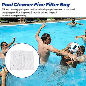 Alocs 99954305-R1 Filter Bag Replacement Compatible with Maytronics Dolphin Deluxe 4, Deluxe 5, DX6 Robotic Pool Cleaners Filter Fine Bag