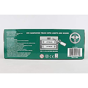 Daron NYC Sanitation Truck with Lights & Sounds 2019 New