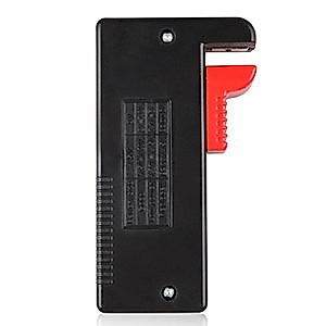 D-FantiX Digital Battery Tester, Universal Battery Checker Household Battery Testers for AAA AA C D 9V 1.5V Small Batteries Button Cell (Model: BT-168D)