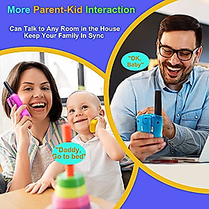 Soopotay Kids Toys for Ages 5 6 7 8 9 10 11 12, Walkie Talkies for Kids & Adults, Long Range Kids Walkie Talkie 3 Pack, Kids Two-Way Radios, Boys or Girls Birthday Gifts for 5-12 Years Old