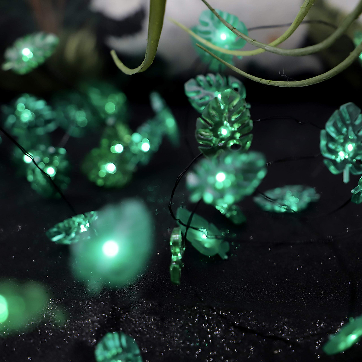 MIYA LIFE Ocean Light for Beach Decor Battery Operated Beach Decorations for Home Beach Room Decor Coconut Girl Room Decor (Tropical Fairy)