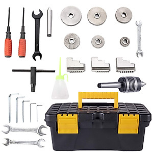 VEVOR Metal Lathe, 210x800 Mini Lathe Machine, 2500 RPM Variable Speed Change, 850W Precision Mini Lathe, Metal Working Lathe with Brushless Motor, Milling Machine for Various Metal Turning